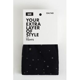 WE Fashion Socken, schwarz|silberfarben