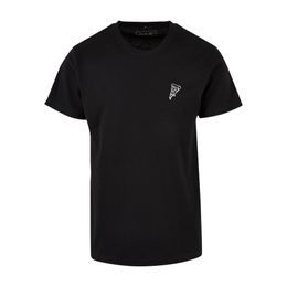 Mister Tee T-Shirt 'Pizza' Herren Gr&ouml;&szlig;e XL schwarz / wei&szlig;