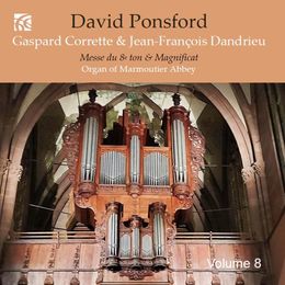NIMBUS French Organ Music - From The Golden Age Vol. 8 - David Ponsford. (CD)