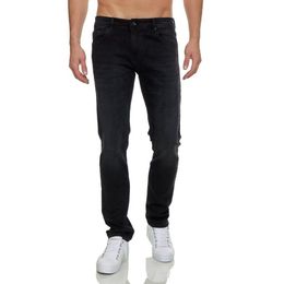 Denim House Regular-fit-Jeans Klassische Herren-Jeans in Regular-Fit Straight-Cut mit Stretchanteil