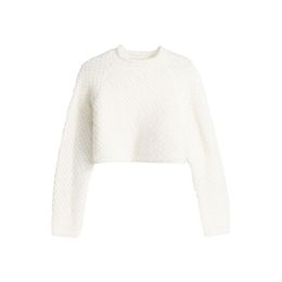 Bershka Pullover Damen Größe XS naturweiß