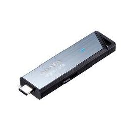 A-DATA UE800 2 TB, USB-Stick aluminium (gebürstet), USB-C 3.2 (10 Gbit/s) Kapazität: 2 TB Geschwindigkeit: Lesen: max. 1000 MB/s, Schreiben: max. 1000 MB/s Anschluss: USB-C 3.2 Gen 2 (10 Gbit/s) Funktionen: Slider