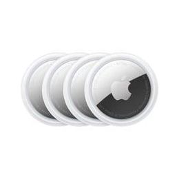 Apple AirTag, Ortungstracker weiß/silber, 4er-Pack Kommunikation: Bluetooth Betriebsart: Batterie Für die Ortung von: Alltagsgegenständen