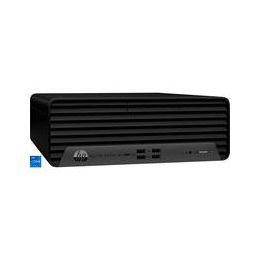 HP Elite Small Form Factor 800 G9 (7B149EA), PC-System schwarz, Windows 11 Pro 64-Bit Prozessor: Intel Core i7-13700 Grafik: Intel UHD Graphics 770 Speicher: 16 GB DDR5-Arbeitsspeicher | 512 GB SSD-Festplatte