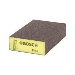 Bosch Expert S471 Standard Schleifblock, fein, Schleifschwamm gelb, 97 x 69 x 26mm