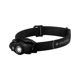 LEDLenser Stirnlampe MH4, LED-Leuchte schwarz Art: LED-Leuchte Betriebsart: Wechselakku Lichtstrom: 400.0 Lumen Schutz: wasserfest nach IPX4, staubfest nach IP5X