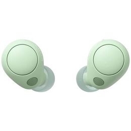 Sony WFC700NG.CE7 HiFi In Ear Kopfhörer Bluetooth® Stereo Salbei-Grün Noise Cancelling Ladecase, Schweißresistent, Lautstärkeregelung