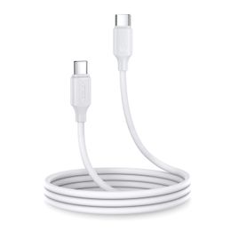 JOYROOM Ladekabel/Datenkabel USB-C - USB-C 480Mb/s 60W 1m weiß (S-CC060A9) Smartphone-Kabel