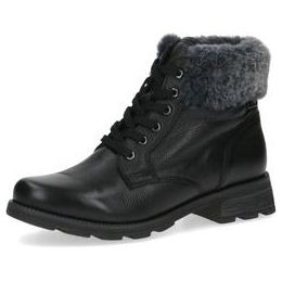 Thule Winterstiefelette CAPRICE Gr. 40, schwarz Damen Schuhe Reißverschlussstiefeletten