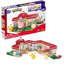 Mattel GAMES Mega HNT93 Waldspaß Pokémon-Center Bausatz
