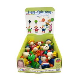 Hess Spielzeug Kinderwagenkette Babyspielzeug Display mit 14 kleinen Clipfiguren BxLxH 70x40x160mm NEU
