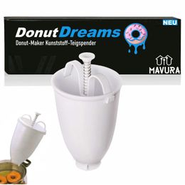 MAVURA Donut-Maker DonutDreams Donut Maker Teigspender Backform Teigportionierer