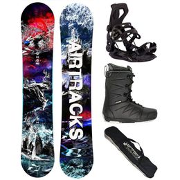 Airtracks Snowboard Snowboard Set Fantasy Carbon Flat Rocker » Mod. 23 (4er-Pack)