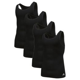 adidas Sportswear Unterhemd 4er Pack Active Flex Cotton 3 Stripes (Spar-Set