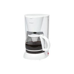 Filter-Kaffeemaschine ka 183 cb, 1,5 Liter, 900 Watt, Tropfstopp, weiss - Bomann