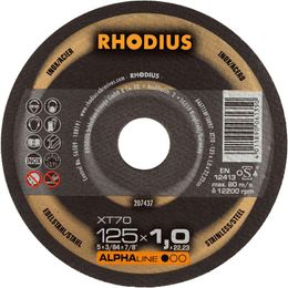 Rhodius Abrasives - rhodius XT70, 25 Stück, 150 x 1,5 mm, Trennscheibe