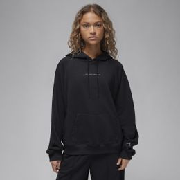 Jordan Sport Fleece-Hoodie mit Grafik für Damen - Schwarz