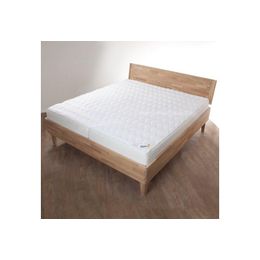 Matratzenauflage Matratzenschutz, Allergiker geeignet (Hausstauballergiker) Jekatex, Auflage 90x200, 140x200 cm und weitere Größen, mit Aloe Vera, weiß