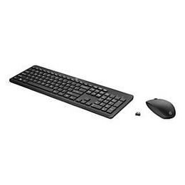 HP 235 - Tastatur-und-Maus-Set - kabellos - QWERTY - Englisch - für Elite Mobile Thin Client mt645 G7; Pro Mobile Thin Client mt440 G3; ZBook Fury 16 G9