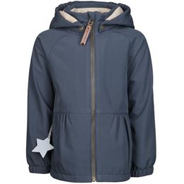 MINI A TURE - Softshelljacke MATBRIDDI in ombre blue, Gr.140