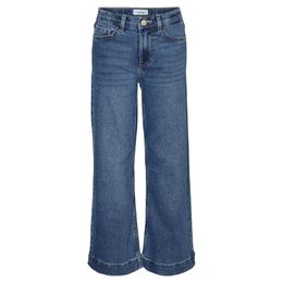 Vero Moda GIRL - Jeans VMDAISY WIDE VI3338 in medium blue denim, Gr.116
