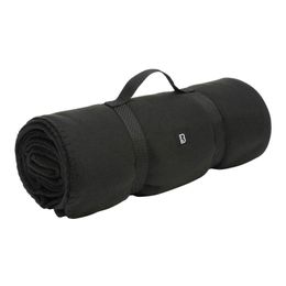 Brandit Fleecedecke Basic schwarz