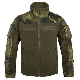 MFH Tactical Fleecejacke Combat Ripstop M95 cz-tarn, Größe S