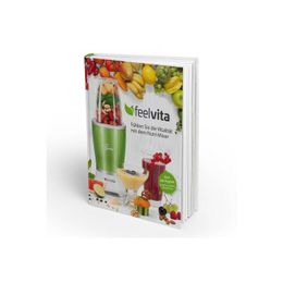 Genius Notizbuch Feelvita Nutri Mixer Rezeptbuch tolles Kochbuch für Alltag