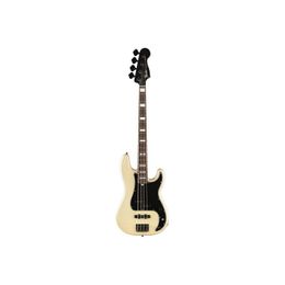 Fender E-Bass, Duff McKagan Deluxe Precision Bass RW White Pearl