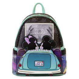 Micky Mouse Mickey Mouse Loungefly - Micky & Minnie Date Night Drive-In Mini-Rucksack multicolor