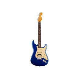 Fender E-Gitarre, American Ultra Stratocaster HSS RW Cobra Blue