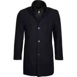 Roy Robson Trenchcoat, Stehkragen, Knopfleiste, für Herren, blau, 102