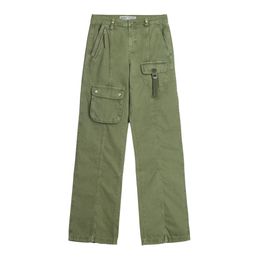 Bershka Hose Damen Gr&ouml;&szlig;e 44 khaki