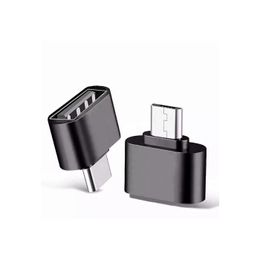 Alpha Electronics Adapter USB C auf USB A 3.0 OTG USB-Stick für MacBook Samsung Buchse Adapter