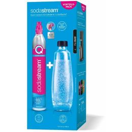 Quick Connect Reservezylinder inkl. 1 l Glasflasche Trinkwassersprudler - SodaStream