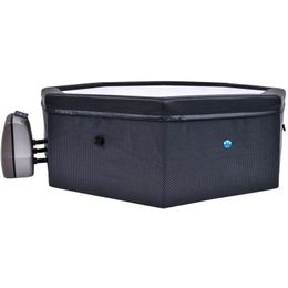 Spa Netspa Semi-Rigid Octogonal Octopus 4+2 Places - Portable Heating/Filtration - Volume 1000l 193x73cm - Modèle 2022