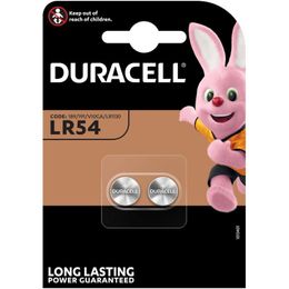 LR54 Knopfzelle Alkali-Mangan (2er Blister) - Duracell