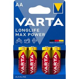 Longlife Max Power Mignon aa Batterie 4706 LR06 (4er Blister) - Varta