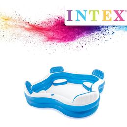 Intex - Family Lounge 229 x 229 x 66 cm Swim-Center Planschbecken