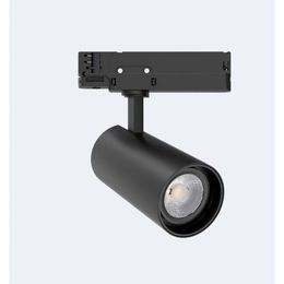 LEDKIA LED-Strahler für 3-Phasenstromschiene 30W Fasano No Flicker Dimmbar dali Schwarz Warmes Weiß 3200K 36º170 mm