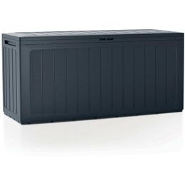 Prosperplast - 280 Liter Gartenbox Boardebox aus Kunststoff in der Farbe Anthrazit 116 x 43,3 x 55 cm