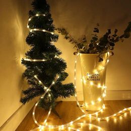 Led Lichterschlauch Lichtschlauch Lichterkette Aussen Innen Weihnachtsbeleuchtung Weihnachten Deko 20m Warmweiß - HENGDA