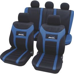 HP-Autozubehör Hp Autozubehör - 22911 Sitzbezug Polyester Blau Fahrersitz, Beifahrersitz, Rücksitz