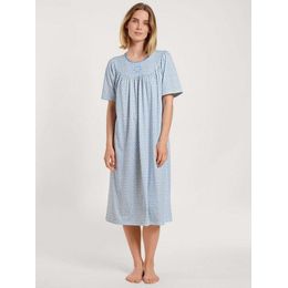 Calida Nachthemd Calida Nachthemd Kurzarm 34000 azurit blue (1 Stück