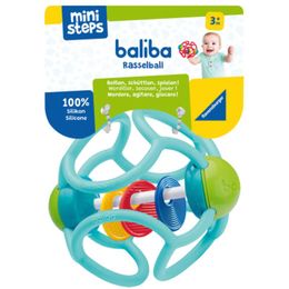 RAVENSBURGER VERLAG - Ravensburger ministeps 4152 baliba Rasselball - Flexibler Greifling, Beißring un