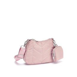 Lascana Umhängetasche, mit abnehmbarer, kleiner Tasche, Schultertasche VEGAN, rosa