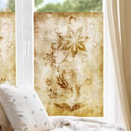 Fensterfolie Wooden Flower