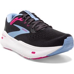 Brooks GHOST MAX Laufschuhe Damen in ebony-open air-lilac rose