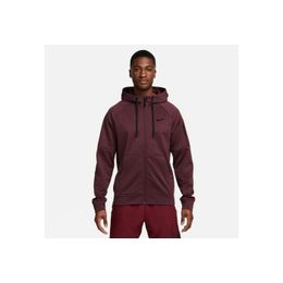 Nike Kapuzensweatjacke THERMA-FIT MEN'S FULL-ZIP FITNESS HOODIE, rot