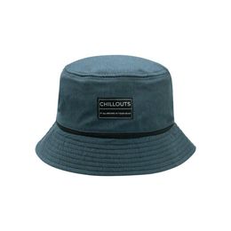 Chillouts Fischerhut Tivoli Hat, mit Logo-Patch, blau
